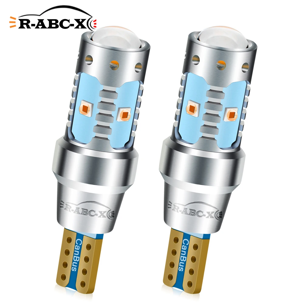 2Pcs 30w T15 W16W LED Reverse Light Bulbs 921 912 Canbus XBD SMD White ...