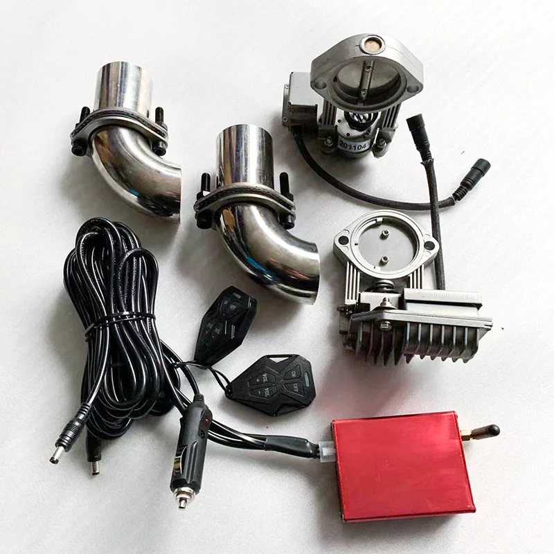 Car Electronic Exhaust Valve System With Remote Controller Flanged ...