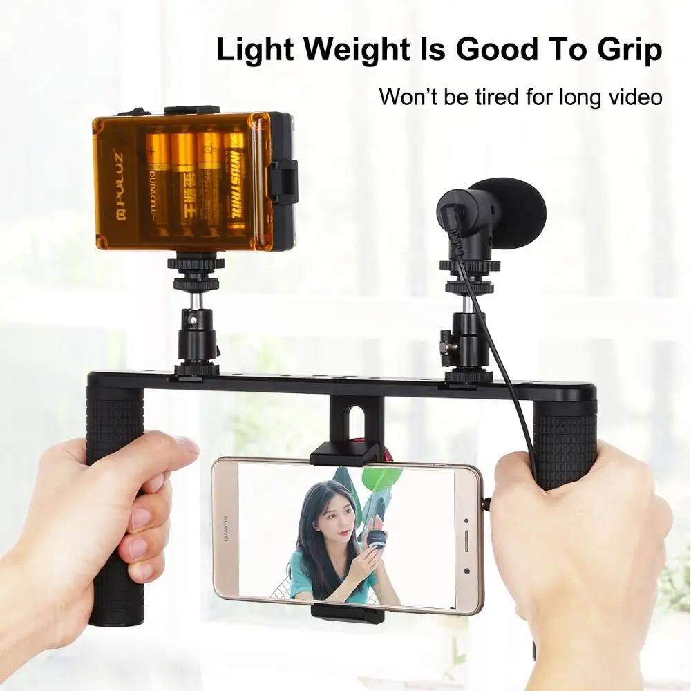 Other Gadgets - PULUZ-estabilizador de mango de luz LED para selfi ...