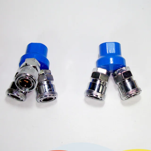 C Típusú Csatlakozó Elosztó Többszivattyú Szivattyú Szerszámkompresszor Szerelvények 1/4 Gyors ...