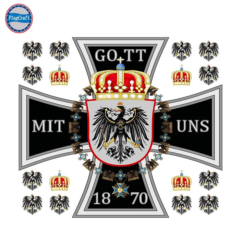 Germany-Royal-Standard-Crown-Prince-Prussia-1871-National-Flag-90x150cm ...