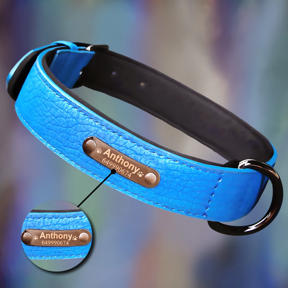 Personalized-Dog-Collar-Luxury-Designer-Pet-Collar-for-Small-Large-Dogs ...