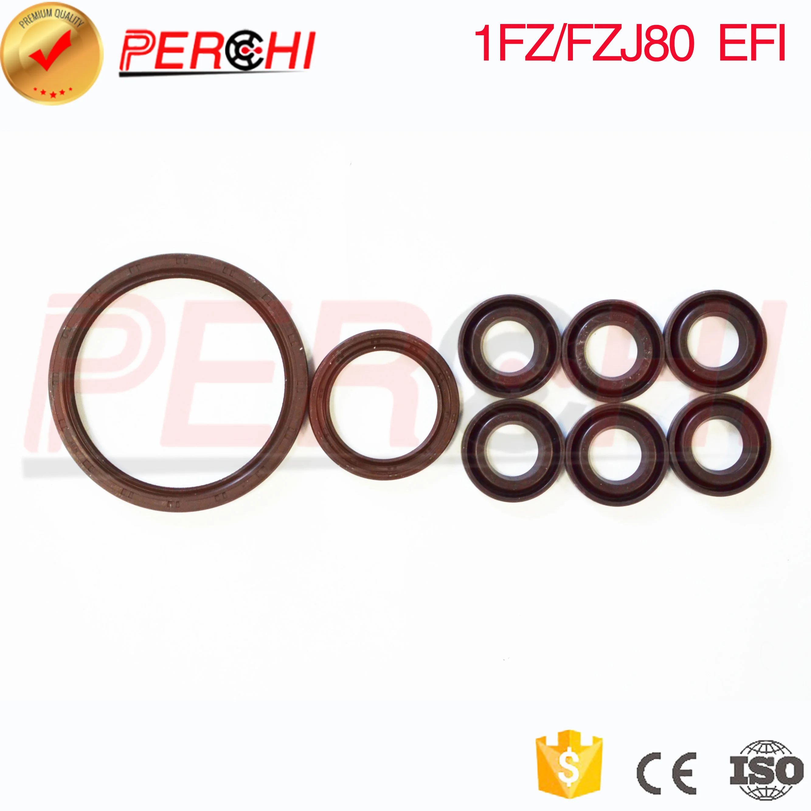 For-TOYOTA-1FZ-FZJ80-Front-crankshaft-oil-seal-90311-52013-Rear ...