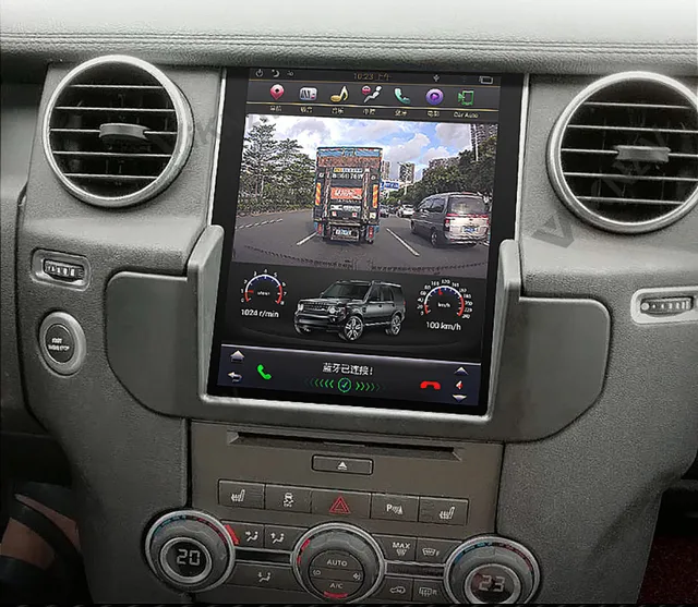 Android Tesla Style Screen Car Multimedia For Land Rover Discovery 4 ...