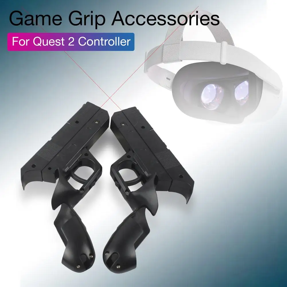 VR Game Gun for Oculus Quest 2 Controllers, Enhanced FPS Gaming ...