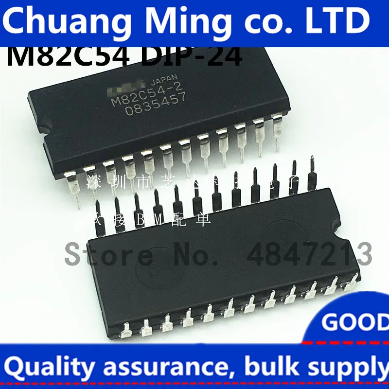 Free Shipping 50pcs/lots M82C54-2 CP82C54 P82C54 M82C54 82C54 DIP-24 IC ...