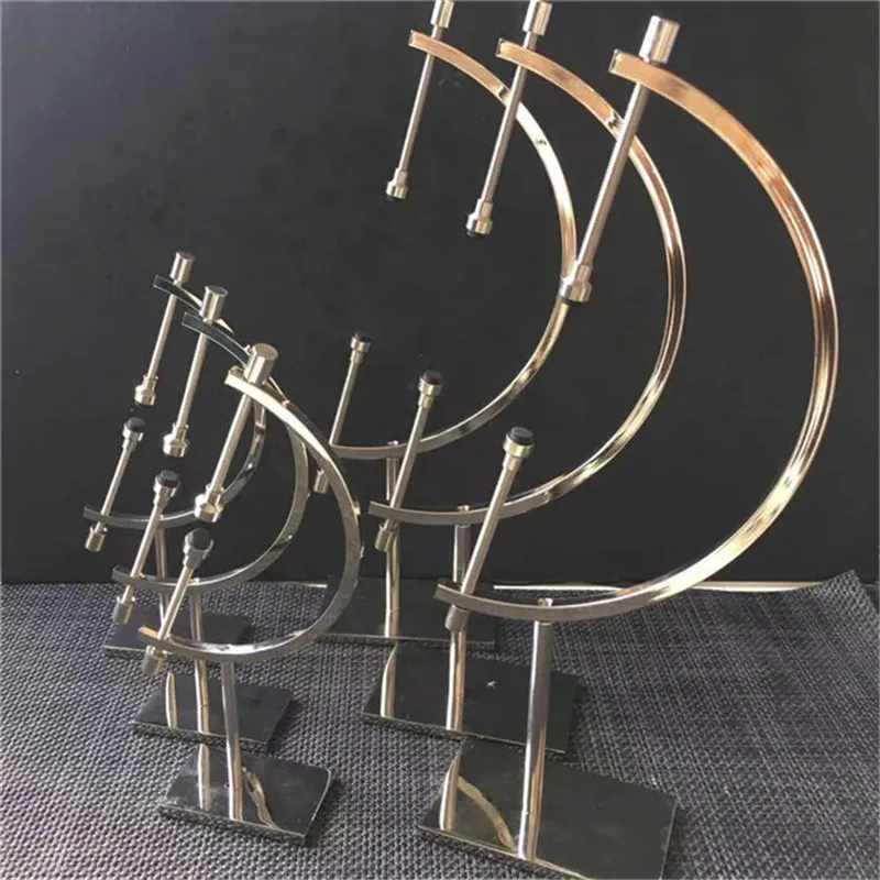 Pierres précieuses,Boule de cristal en métal argenté, support en Quartz ...