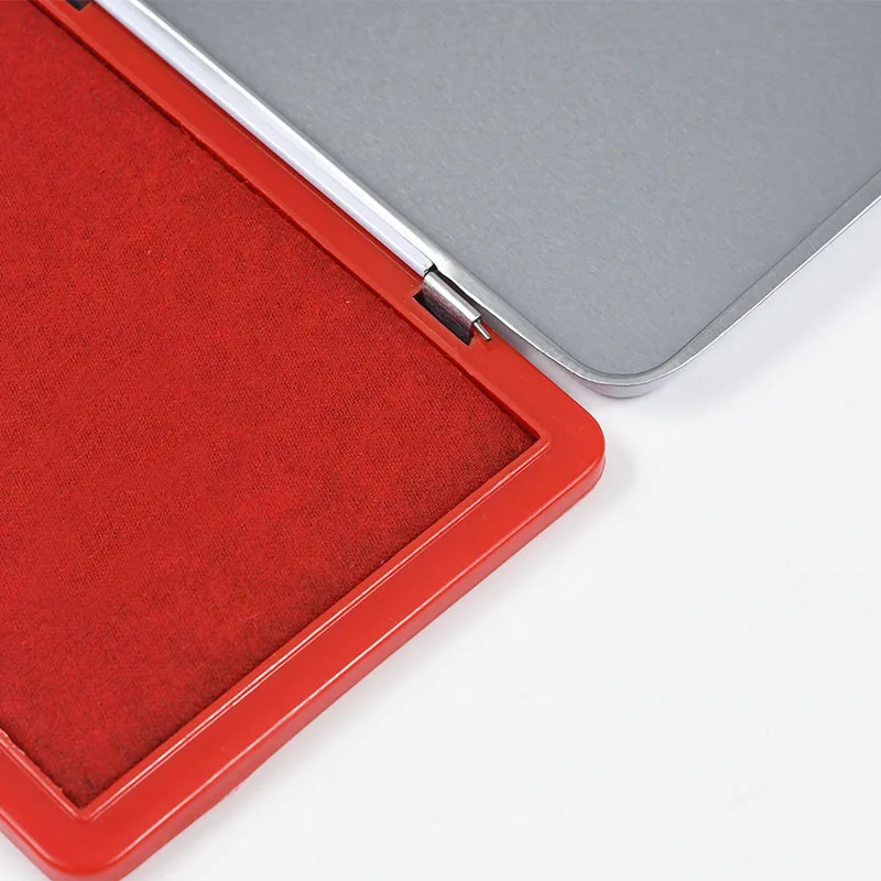 Tampon décoratif,Pâte d'encre rouge de calligraphie, boîte carrée ...