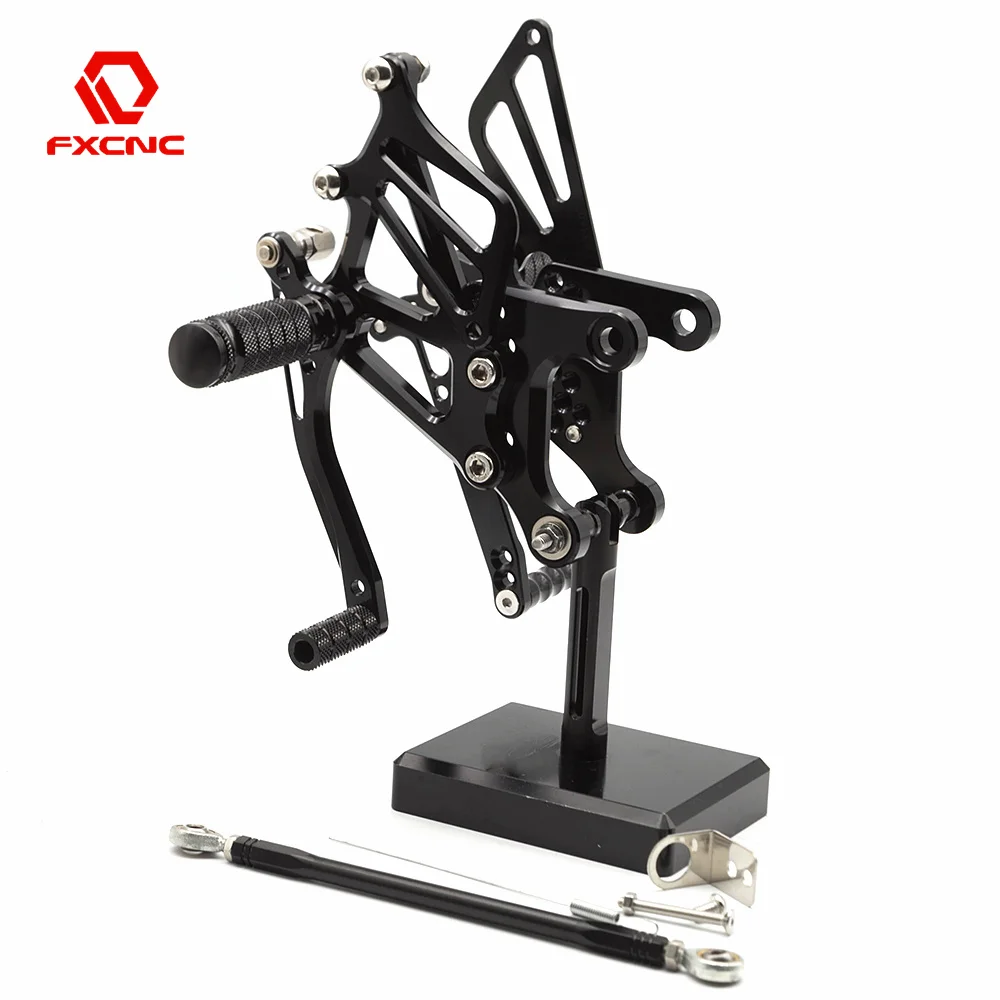 CNC-Adjustable-Rearset-For-Kawasaki-Ninja-ZX6R-ZX636-ZX-6R-636-2005 ...