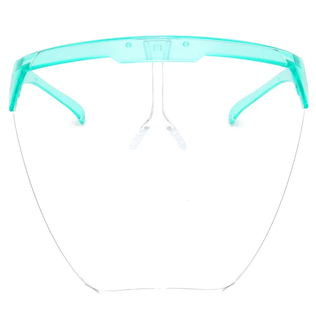2021 Transparent Protective Mask Full Face Shield Dustproof Goggles ...