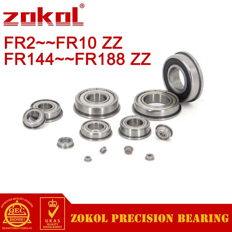 Zokol 1/200pcs Fr2zz To Fr10zz Flange Bearing Frr3zz Fr4zz Fr6zz Fr8zz ...