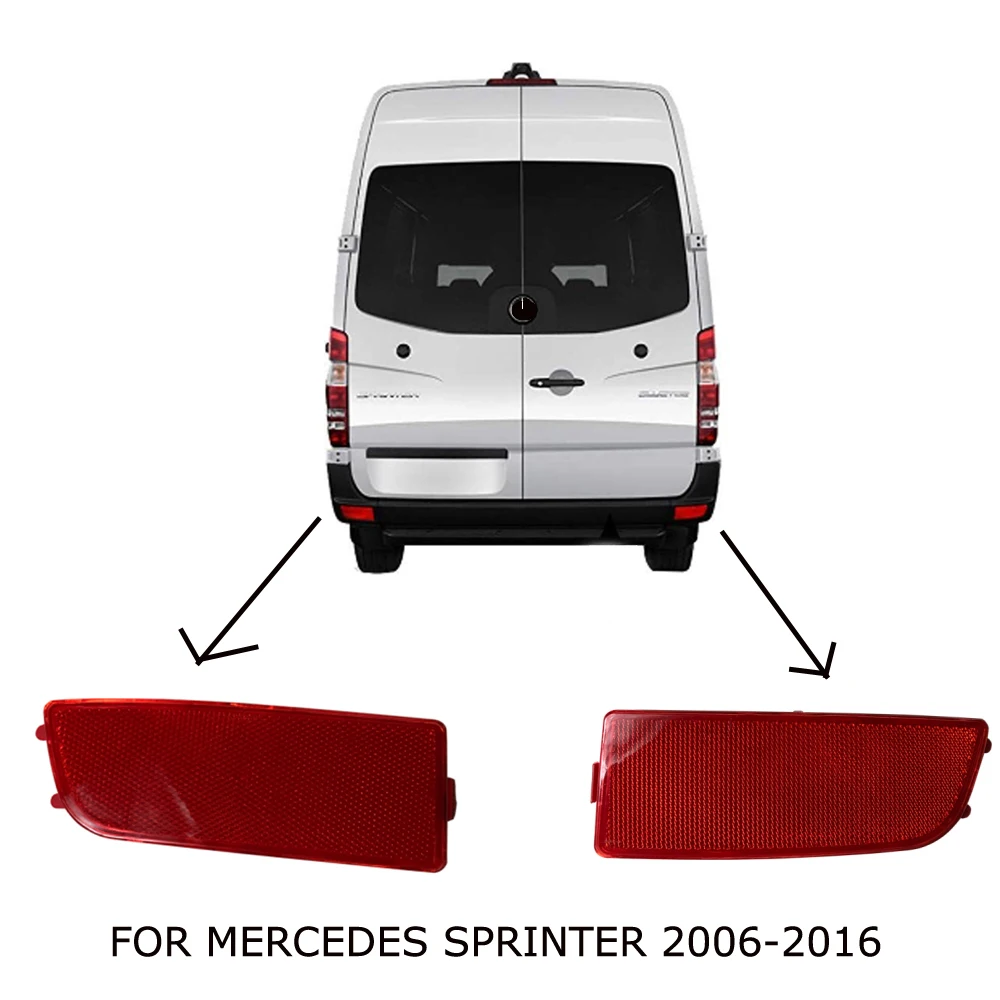 9068260040 9068260140 one set For Sprinter W906 2006 - 2016 Rear Bumper ...