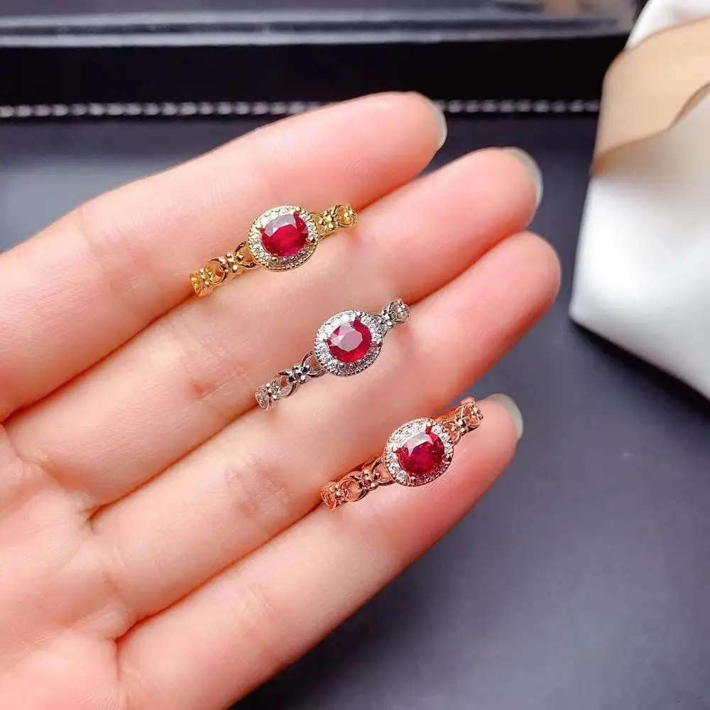 Real Ruby Ring