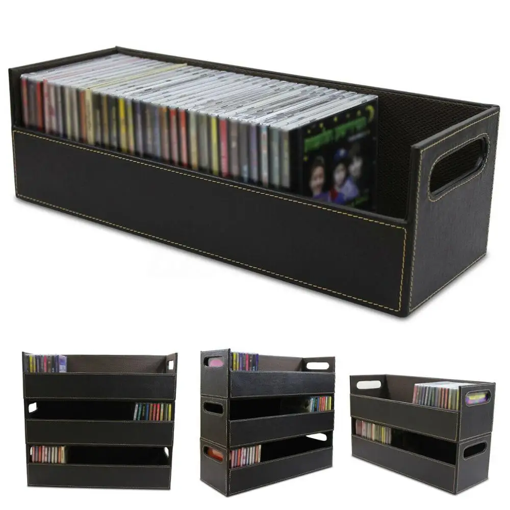 Bo-te-de-rangement-pour-disques-CD-et-DVD-support-de-stockage-Mobile ...