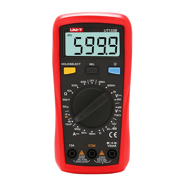 UNI-T UT133A UT133B Digital Multimeter Professional Tester AC DC ...