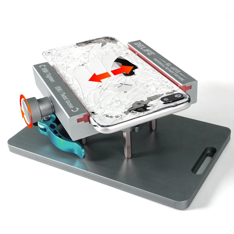 Relife RL 601S 360° Universal Rotating Fixture for Mobile Phones Back ...