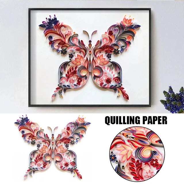 Simple Butterfly Quilling Designs