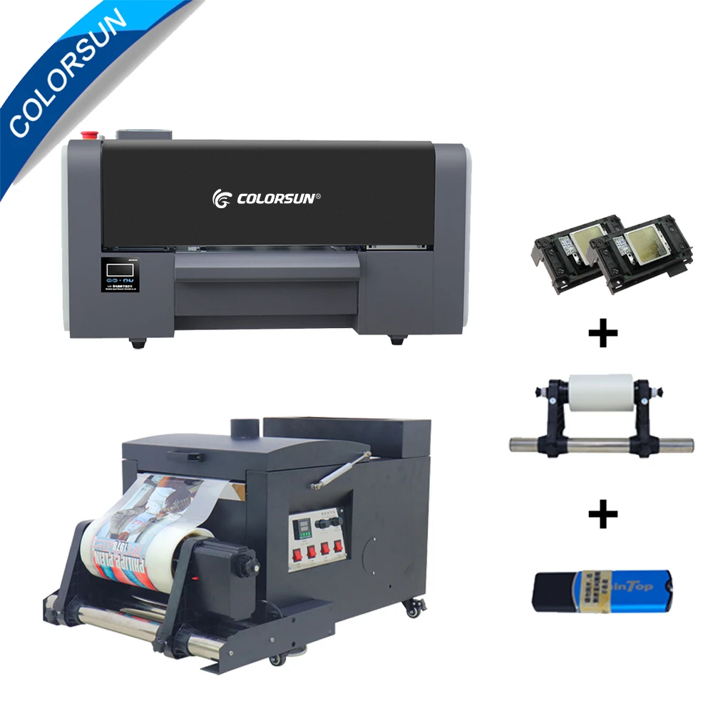 Colorsun A3 DTF Printer XP600 A3 DTF Printing Machine A3 Direct to Film Printer For T Shirt ...