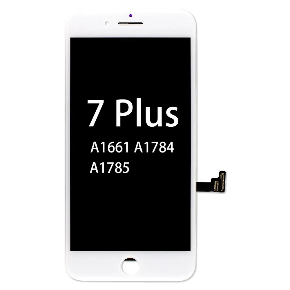 Черный/белый класс AAA+ ЖК-дисплей для iPhone 5 5S 6 6 S 7 3D сенсорный дигитайзер сборка экрана ...