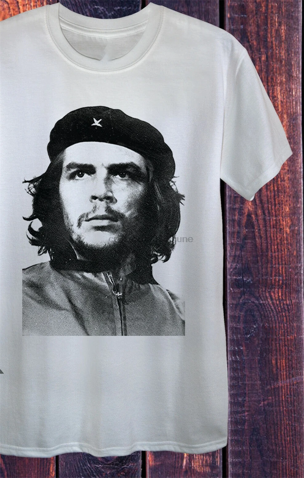 Ernesto Che Guevara White Grey Retro T Shirt Vintage Political Cuba ...