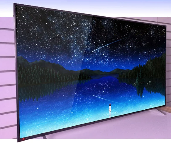 55 65 75 Inch Big monitor 4K display screen and multi language Smart ...