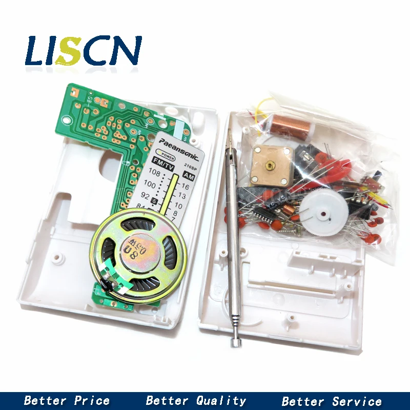 1set AM / FM stereo AM radio kit / DIY CF210SP electronic production ...