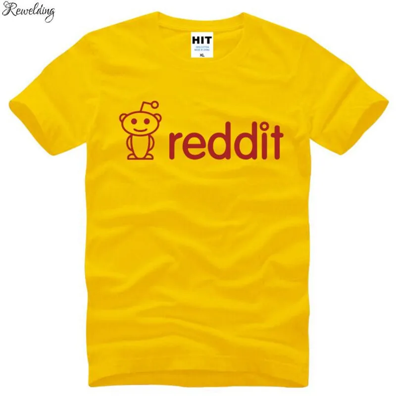 Reddit Aliens Movie Cute Printed T Shirts Men Summer Style Short Sleeve ...