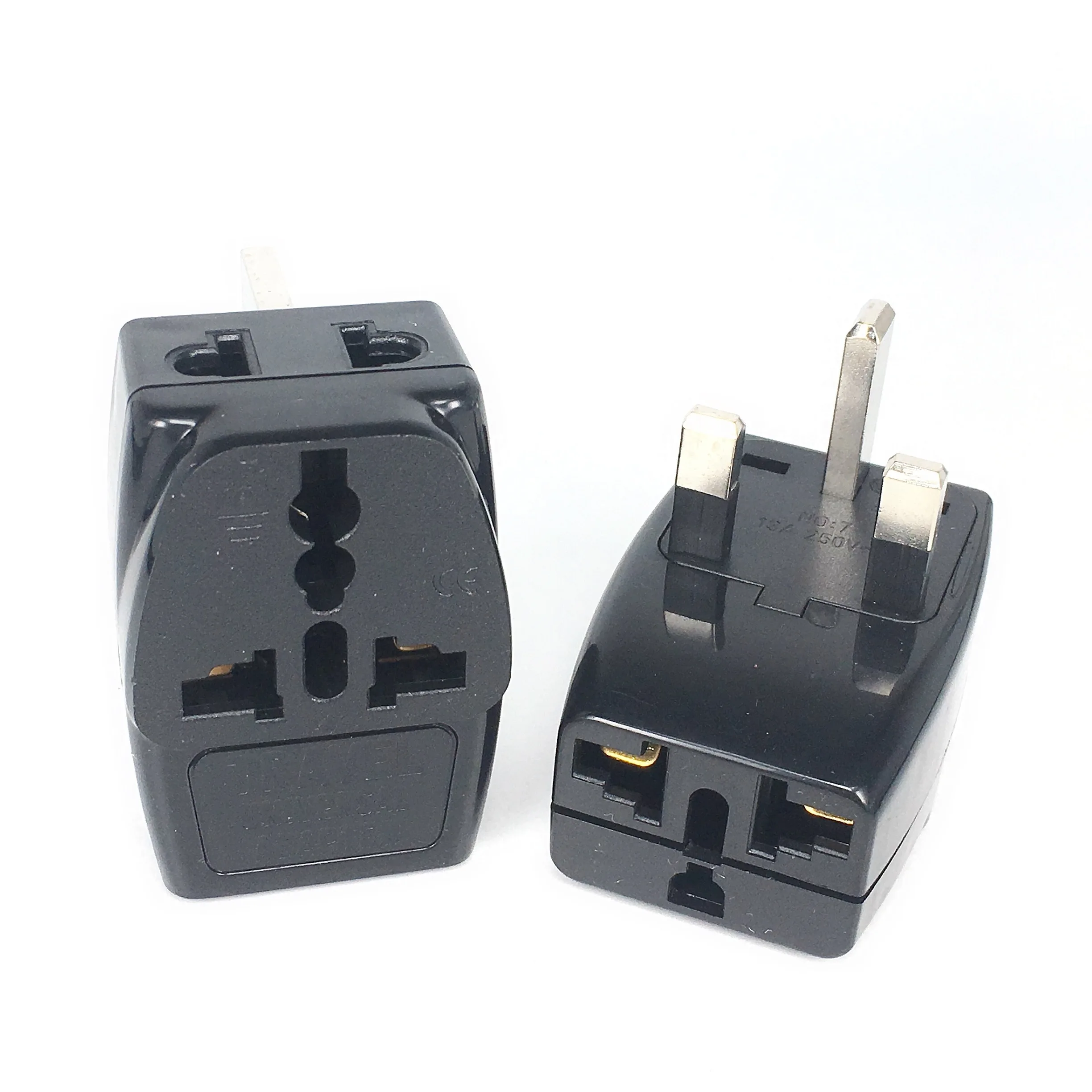 Ireland/Singapore/UK Travel Adapter Type G 3 Way Multi Outlet For EU/AU ...