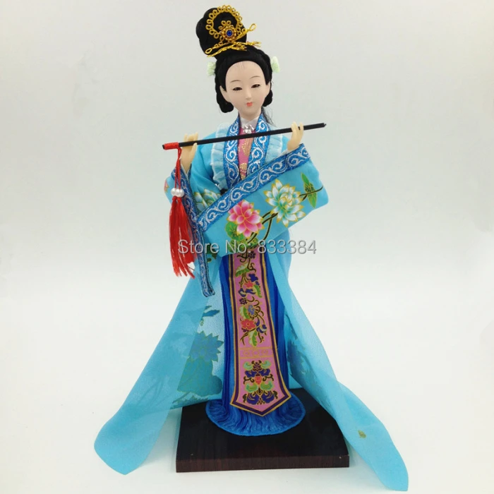 Chinese-Traditional-Handicraft-Silk-Figurine-Collectible-Chinese-Doll ...
