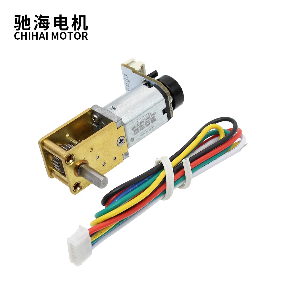 ChiHai Motor CHF-GW12T-N20VA DC 3V 6V 12V Micro Gear Motor Low Speed ...