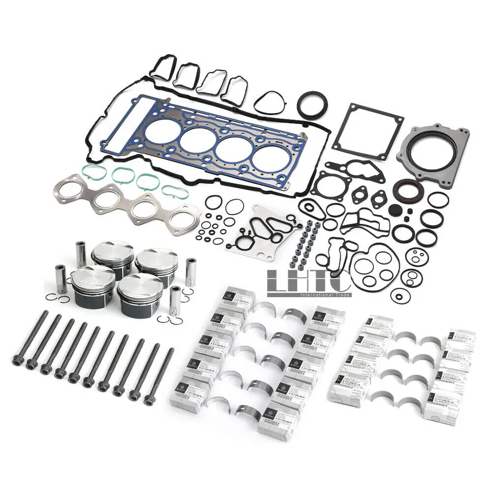 Engine Overhaul Rebuild Kit For Mercedes-benz W203 W204 W211 1.8l L4 ...