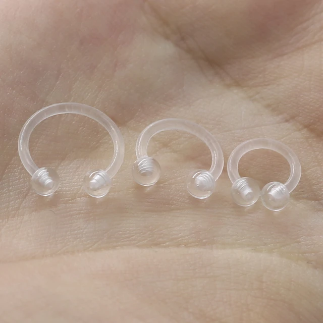 Transparent Septum Piercing