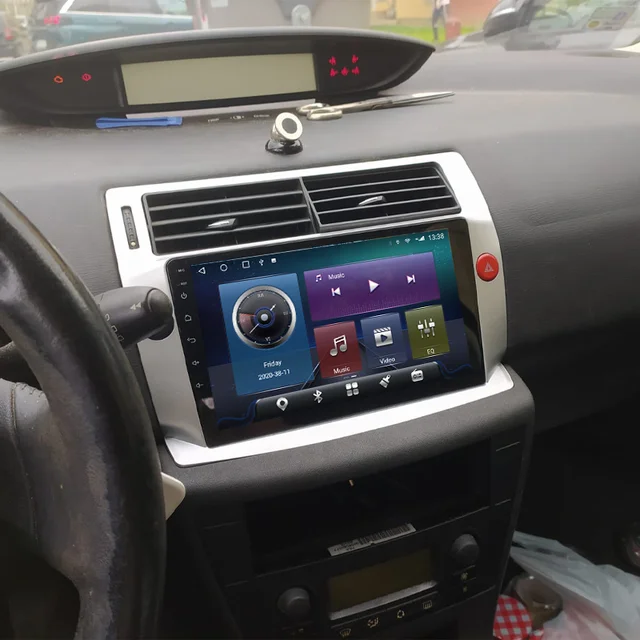 Kaudiony Android 10.0 For Citroen C4 C-Triomphe C-Quatre Car DVD ...