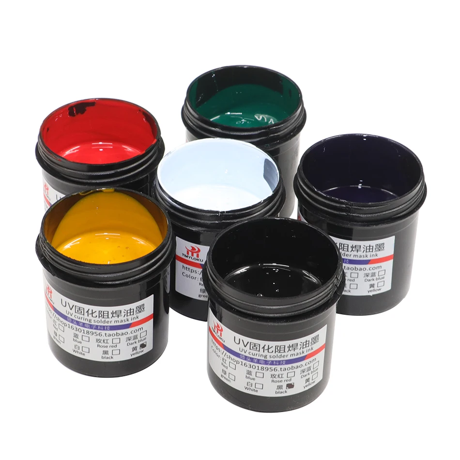 UV-light-curing-solder-mask-ink-PCB-circuit-board-screen-printing ...