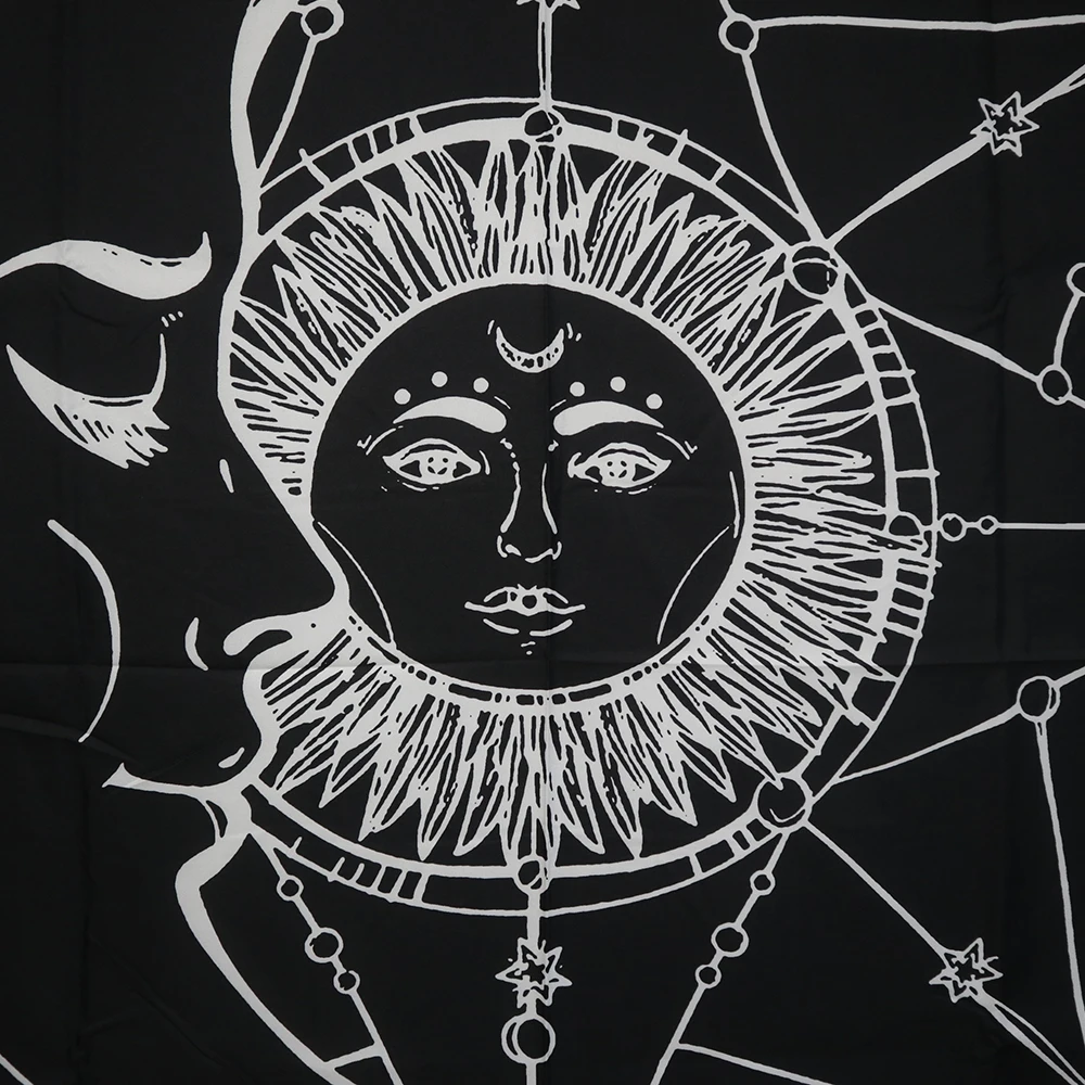 Psychedelic Moon Drawing