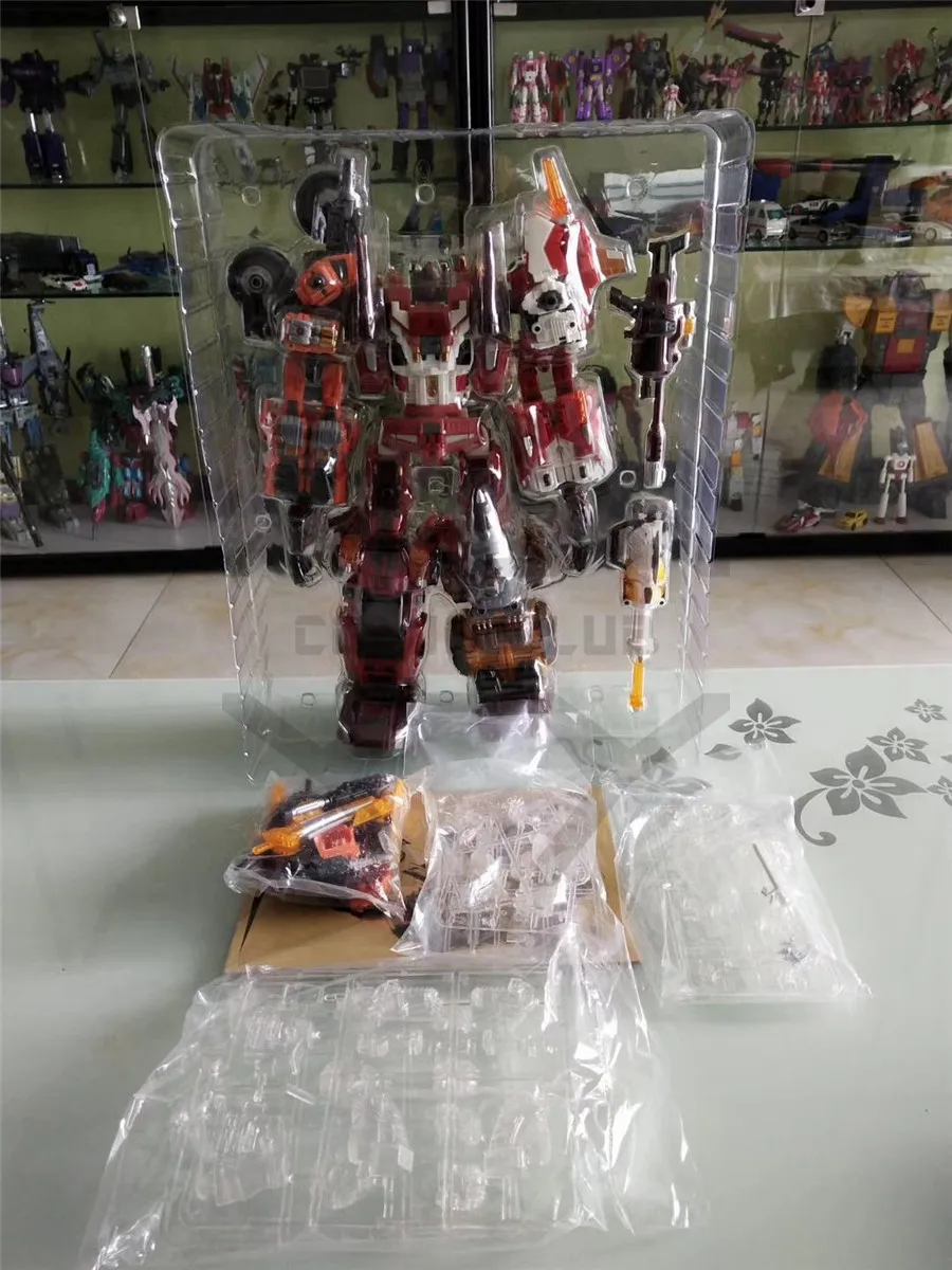Comic Club трансформация Warbotron Wb 03 гонки Computron 5 в 1 набор ...