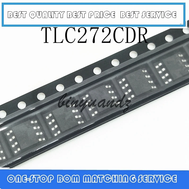 50 قطعة TLC272 TLC272CDR SOP8 جديد حار بيع منخفضة الطاقة مضخم التشغيل ...