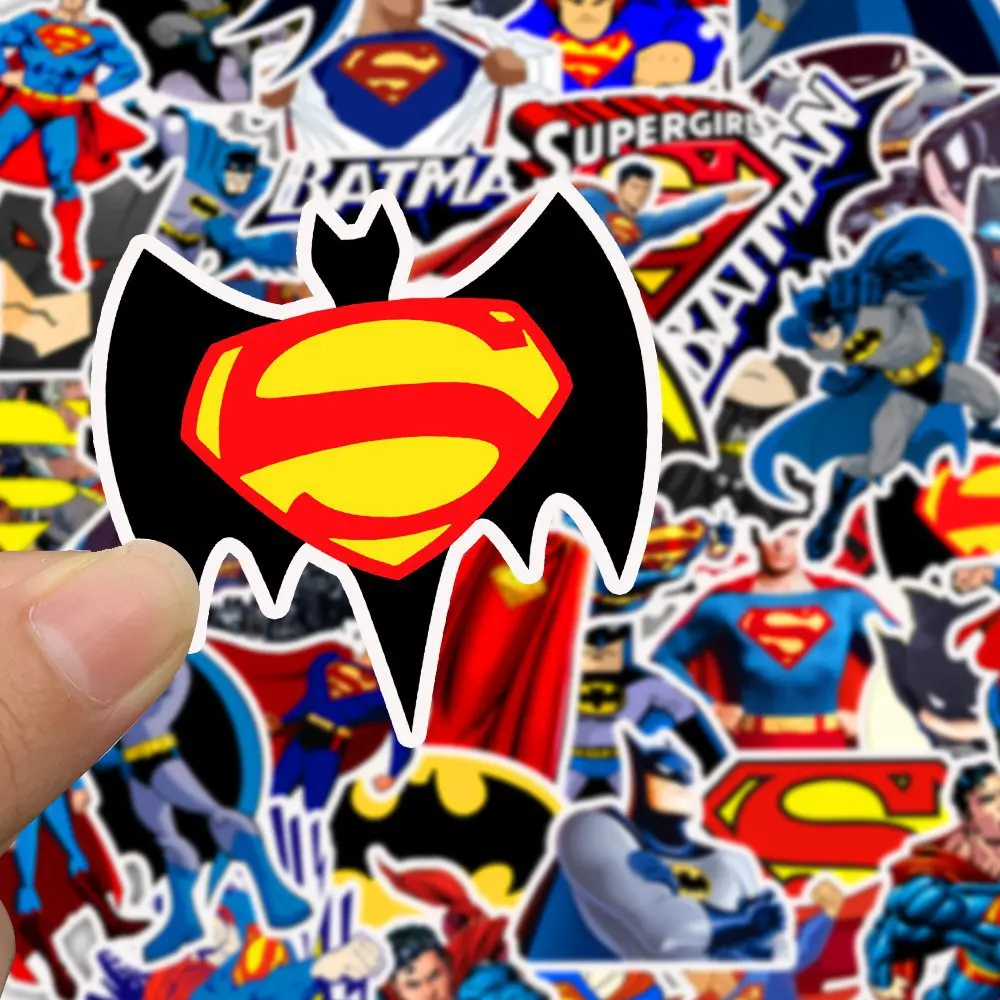 45Pcs Batman Waterproof Cartoon Sticker Phone Snowboard Laptop Luggage ...
