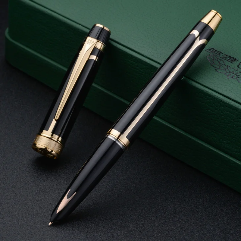 High-Quality-Classic-Hero-100-Fountain-Pen-Elegante-14K-Gold-Nib ...