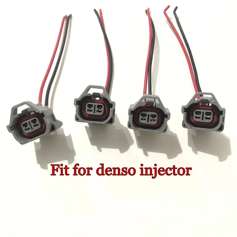 Free-shipping-4PCS-High-Quality-plugs-with-wire-fit-for-Denso-fuel ...