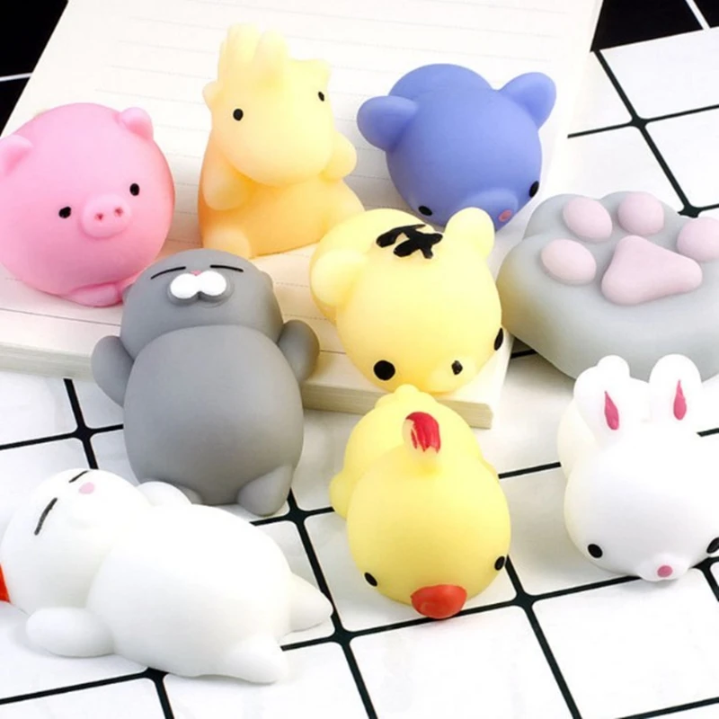 Squishy Animal Antistress Toys Slimy Squeeze Toys Cute Antistress Ball ...