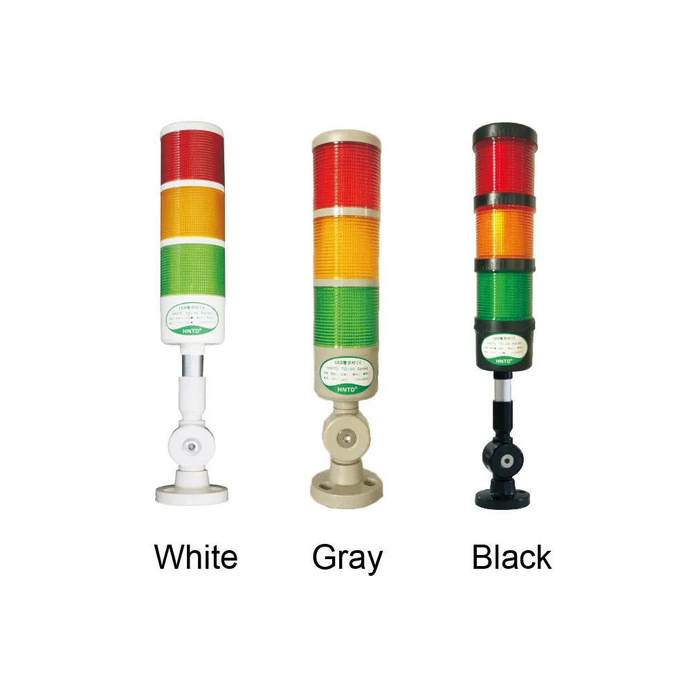 HNTD 24V DC LED Pilot Sinyal Lampu CNC Mesin Bekerja, 45% OFF