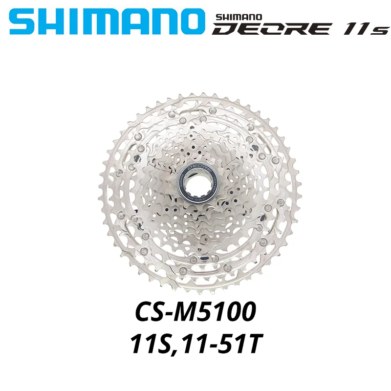 Shimano-Deore-CS-M5100-11-Speed-Cassette-Sprocke-CS-M5100-Freewheel ...