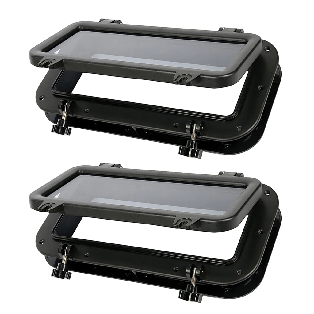 2pcs Boat Window Boat Porthole Window Marine Ship Porthole Hatch Deck ...
