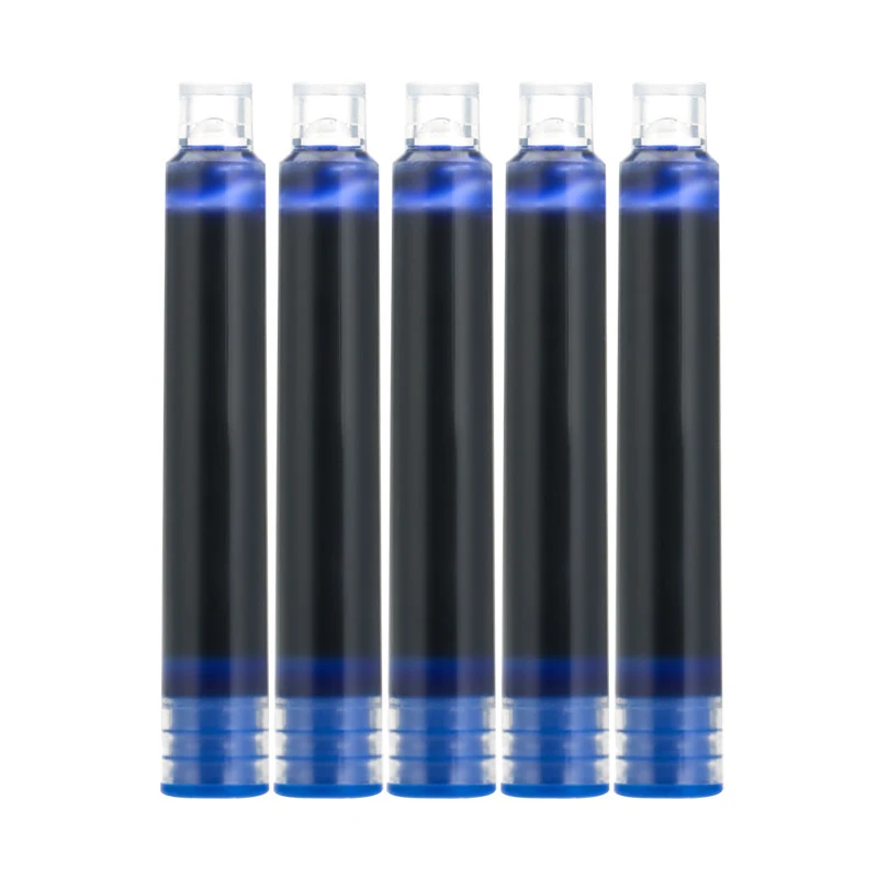 10PCS-Disposable-Blue-Black-Red-Fountain-Pen-Ink-Cartridge-Refills ...