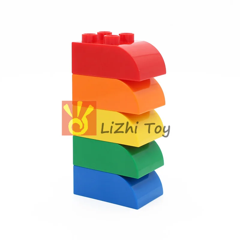 MOC-DIY-Large-Building-Block-4302-Brick-2x3-with-Curved-Top-Big-Size ...