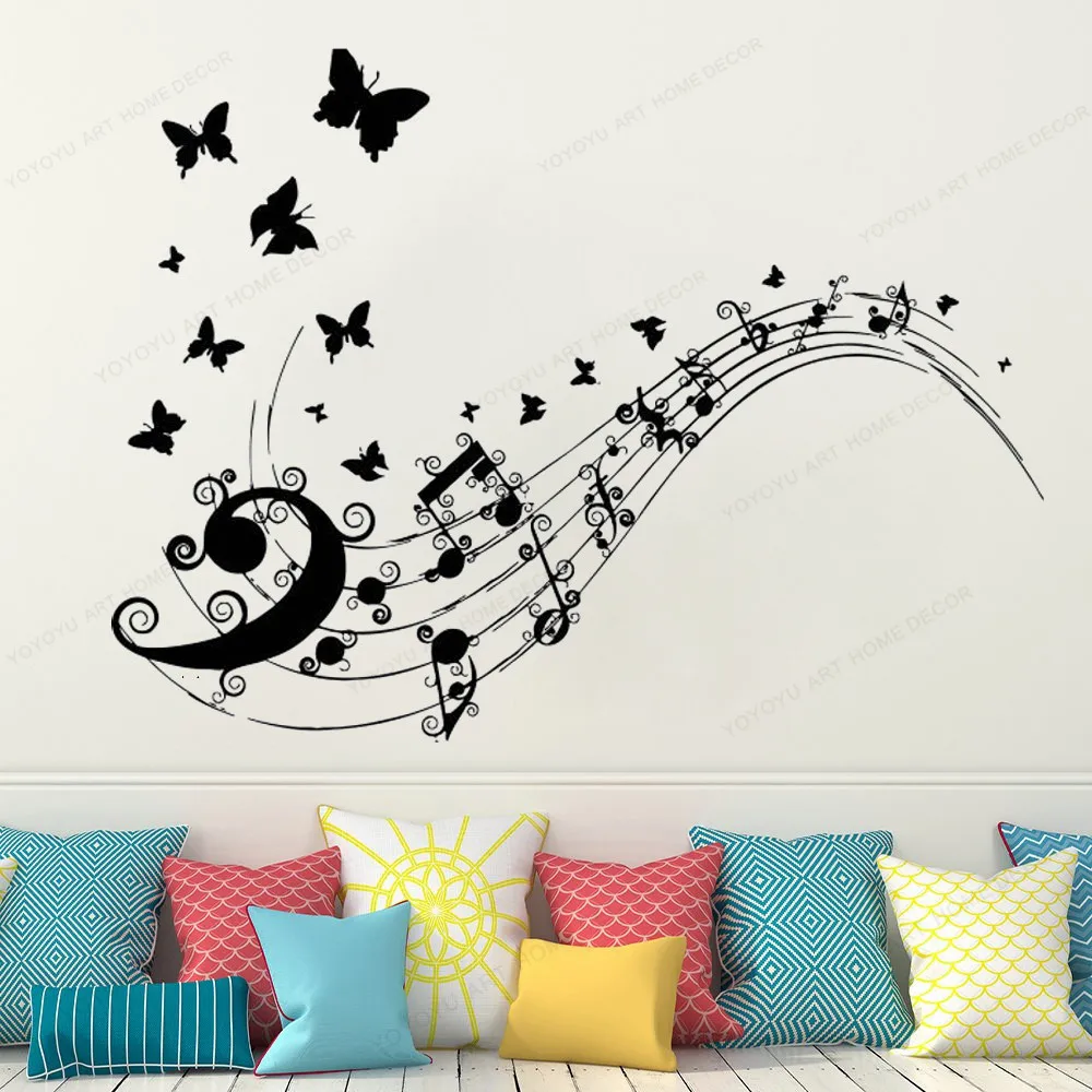 Music Inspired Wall Decals