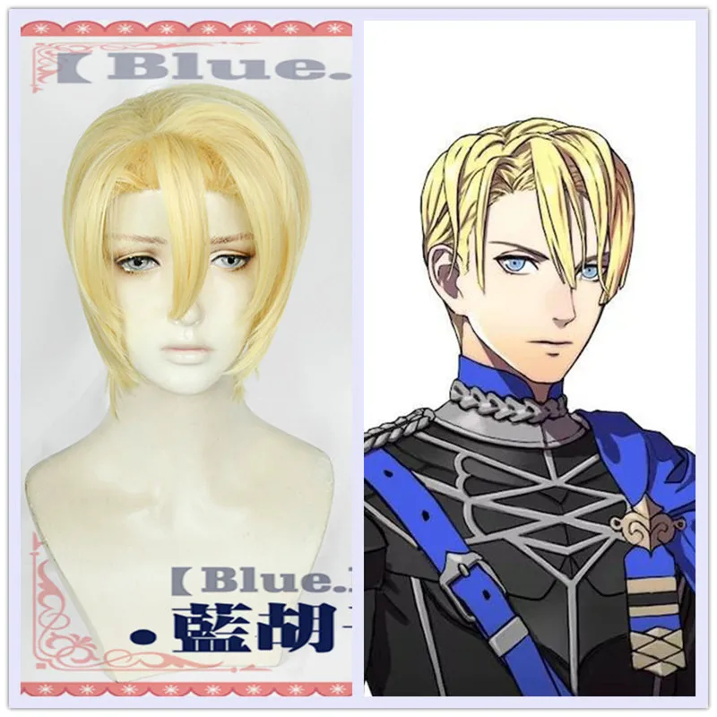 Nuevo emblema de fuego, peluca de tres casas, Cosplay de Dimitri ...