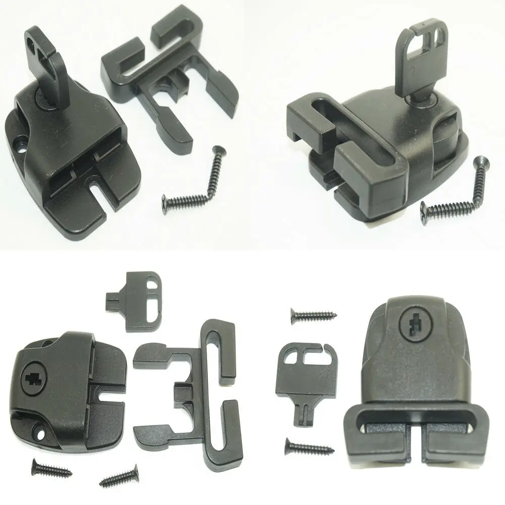 SPA COVER LOCKABLE SIDE RELEASE QUALITY BUCKLES X 4 + 4 KEYS + 8 SCREWS ...