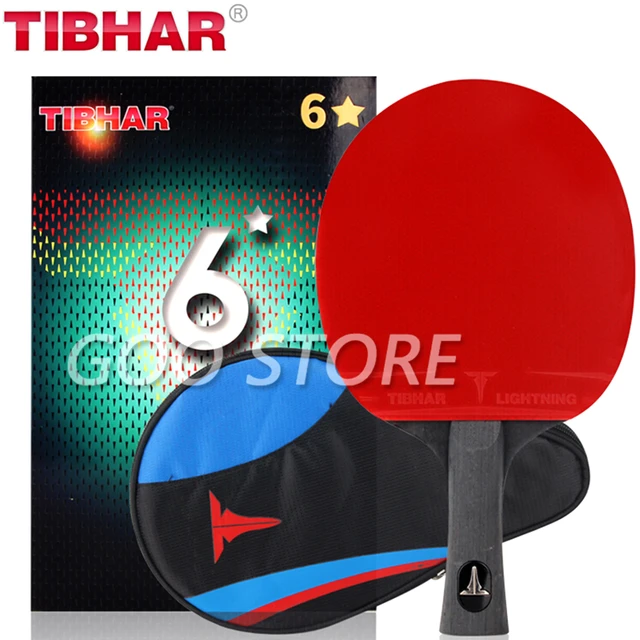 TIBHAR Table Tennis Racket 6/7/8/9 Stars All-round Pipmles in Ping Pong ...